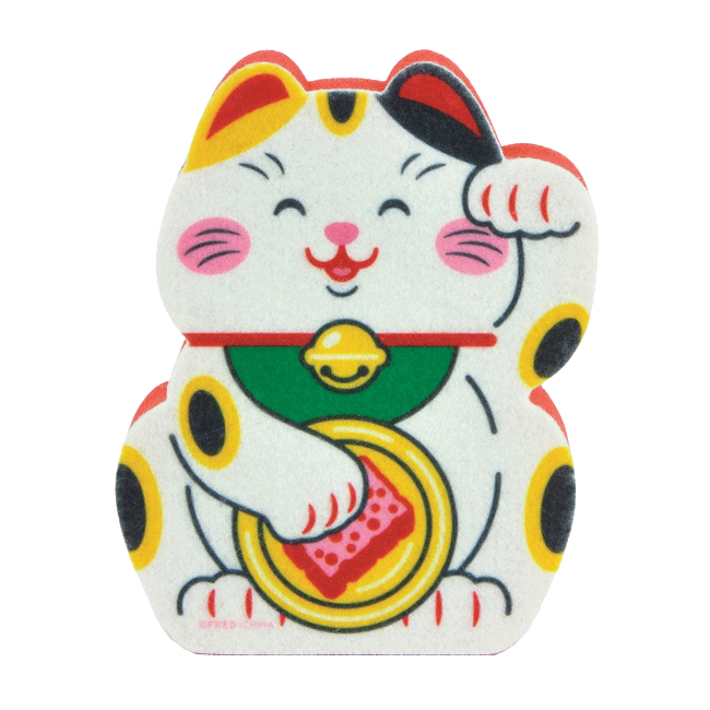 Feline Lucky Cat Sponge – The Cat Connection