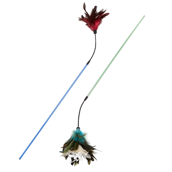 PURRfect Crinkle Bouncer Wand Cat Toy – The Cat Connection